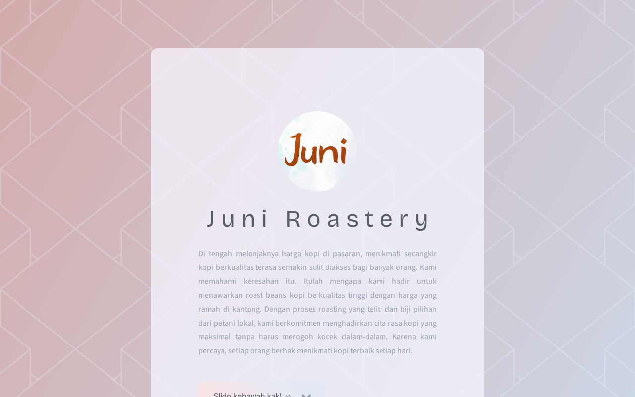 Juni Roastery